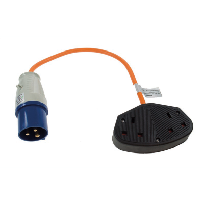 Maypole - 230V UK Twin Trailing Socket - Grantham's Accessory Shop