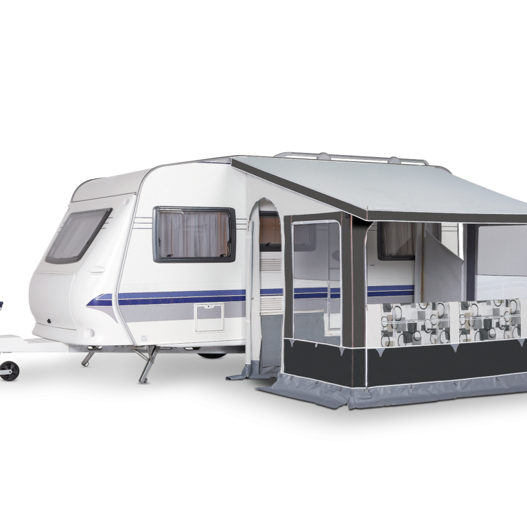 Poled Caravan Awnings, Full or Porch Awnings At Grantham's