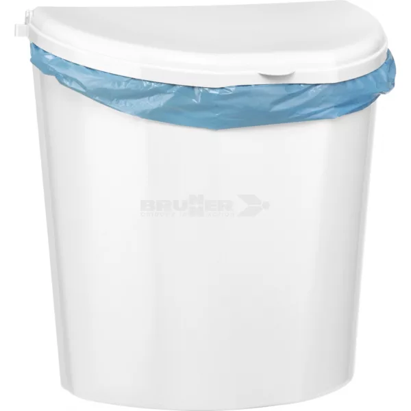 Brunner - Pillar XL Caravan / Motorhome Waste Bin White/Grey - Grantham ...