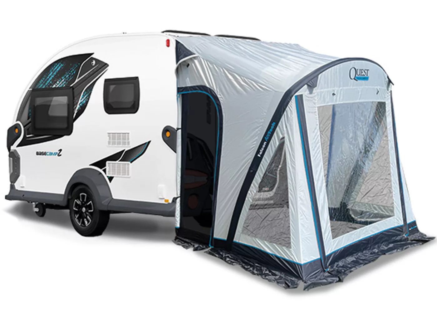 Quest - Falcon Base Air 200 (Swift Basecamp awning) - Grantham's ...