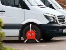 SAS - New Defender Large Wheel Clamp - Grantham's Accessory Shop