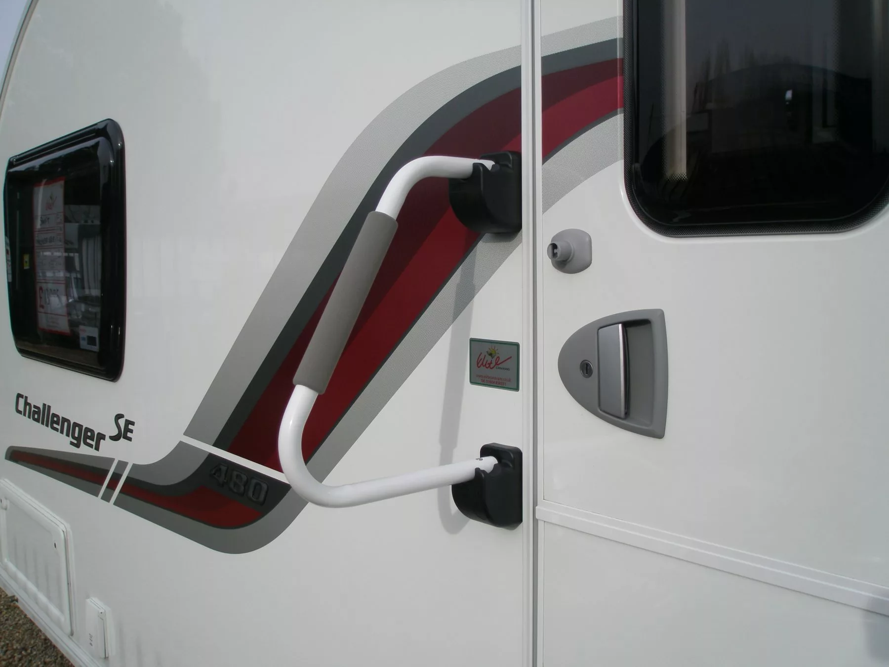 Milenco - Caravan / Motorhome Safety Hand Rail - Grantham's Accessory Shop