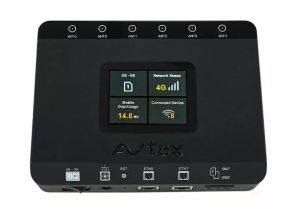 Avtex - 4G Mobile Internet Solution AMR104X - Grantham's Accessory Shop