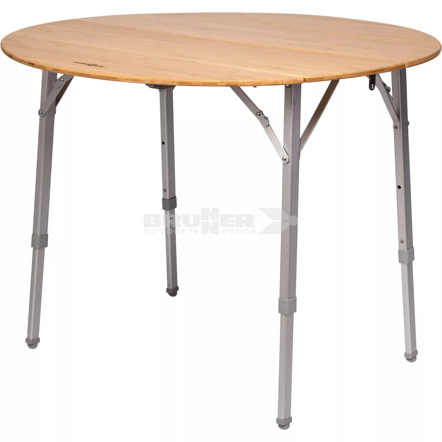 Brunner - Camperking R Round Bamboo Camping Table - Grantham's ...