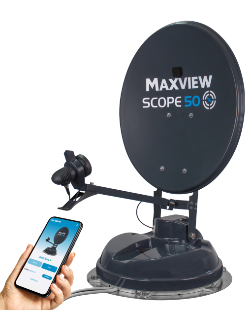 Maxview Scope 50 ? Roof Mount Fully Automatic Satellite System - Grantham's Accessory Shop