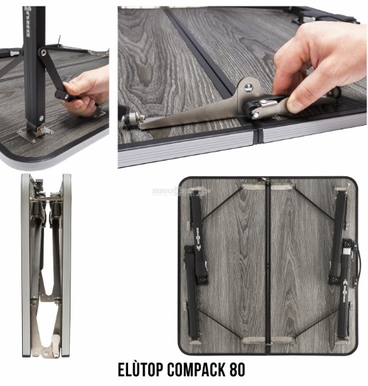 Brunner - El?top ComPack 80/120 Folding Camping Table - Grantham's ...