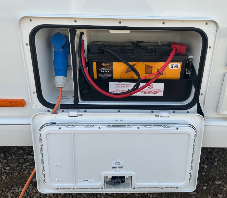 Swift - Caravan Battery Box (1098250) - Grantham's Accessory Shop