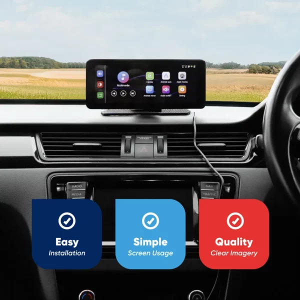 Streetwize - FreePlay Apple Carplay / Android Auto Car Display Unit ...