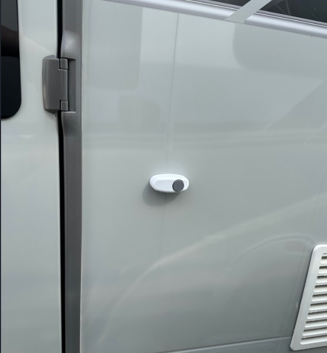 Coachman - White Caravan Magnetic Door Retainer - Grantham's Accessory Shop