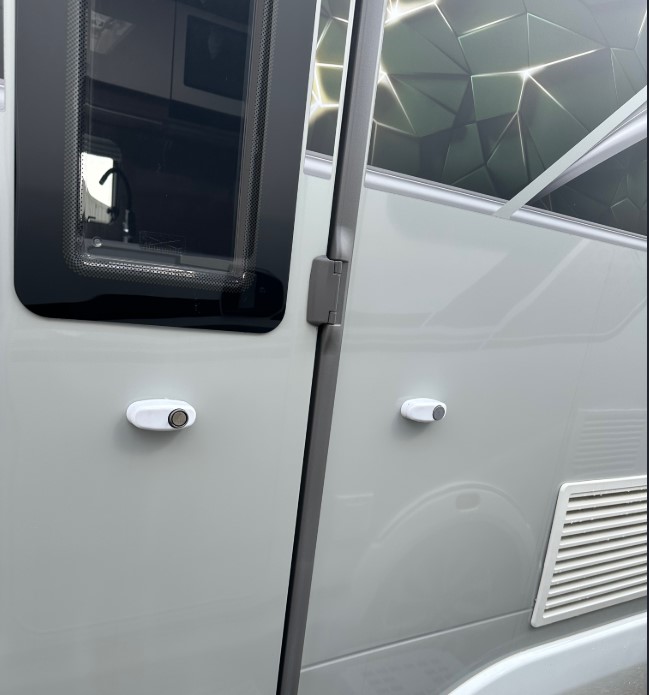 Coachman - White Caravan Magnetic Door Retainer - Grantham's Accessory Shop