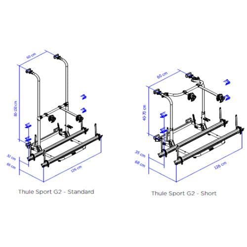 Thule - Sport G2 Standard Bike Rack - Grantham's Accessory Shop